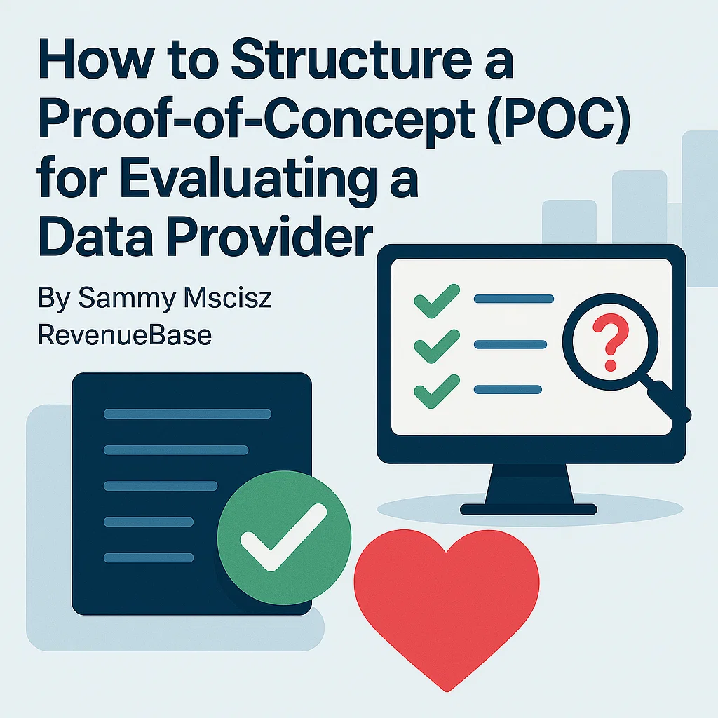 How to Structure a Proof-of-Concept (POC) for Evaluating a Data ...
